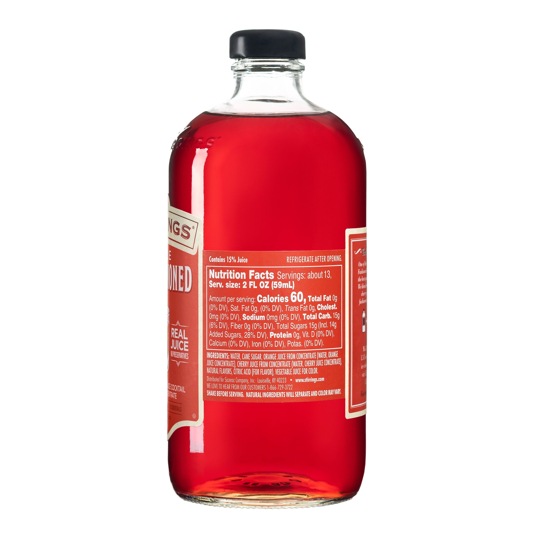 Old Fashioned Mix - Stirrings | Sazerac Direct Wholesale