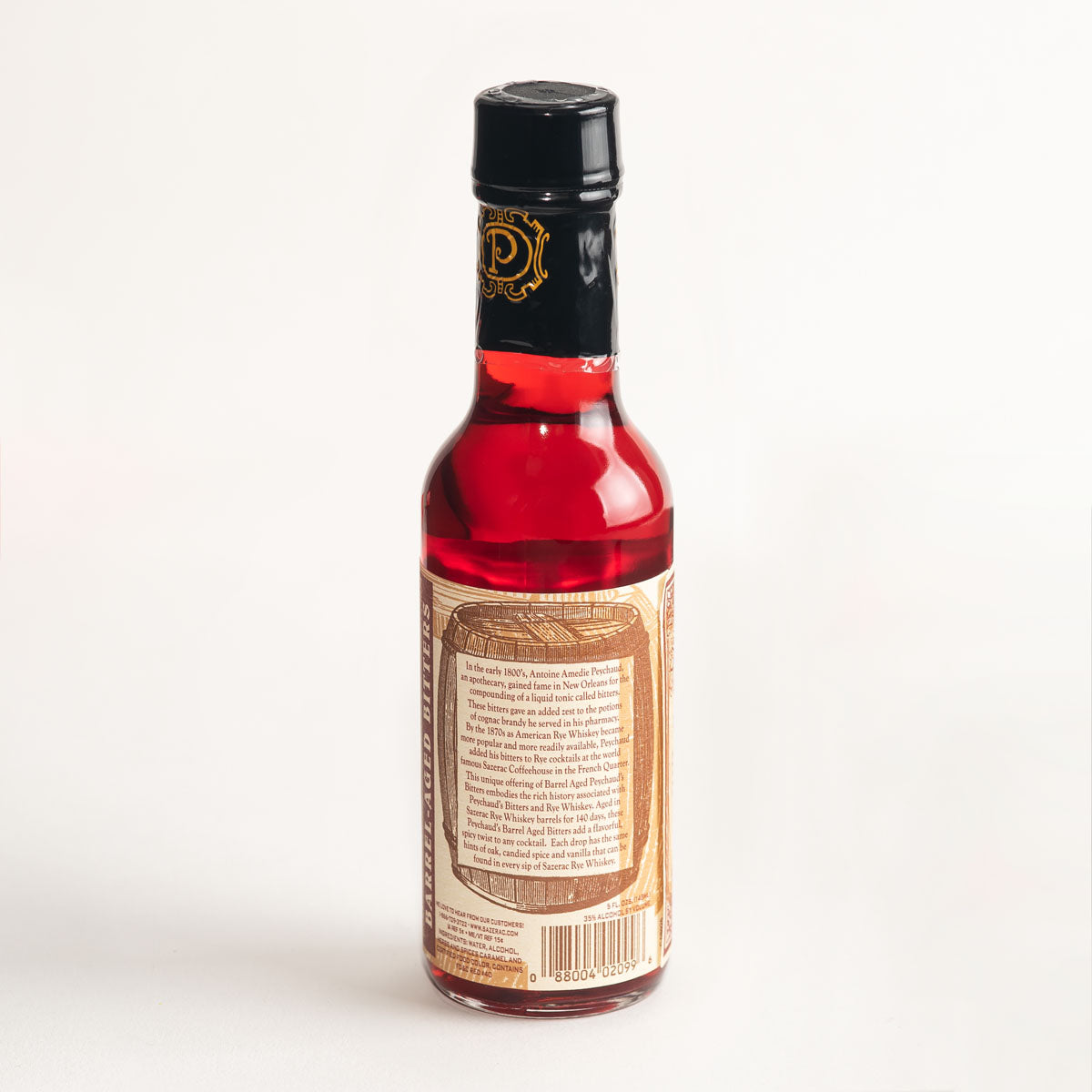 Peychaud's Barrel Aged Bitters, 5oz | Sazerac Direct Wholesale